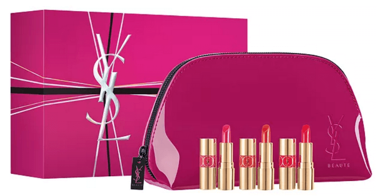 YSL便携小金管套装¥195收3支不会错的色_别样海外购